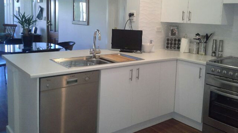 Kitchen bench top process